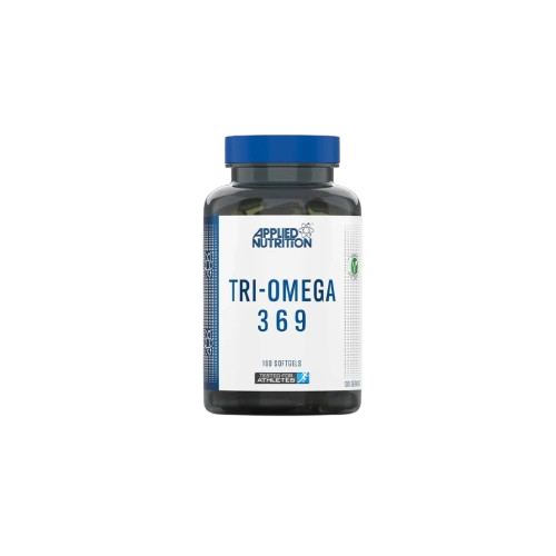 TRI-OMEGA 3-6-9 100 CAPSULES - APPLIED NUTRITION | Muscle Stock ...