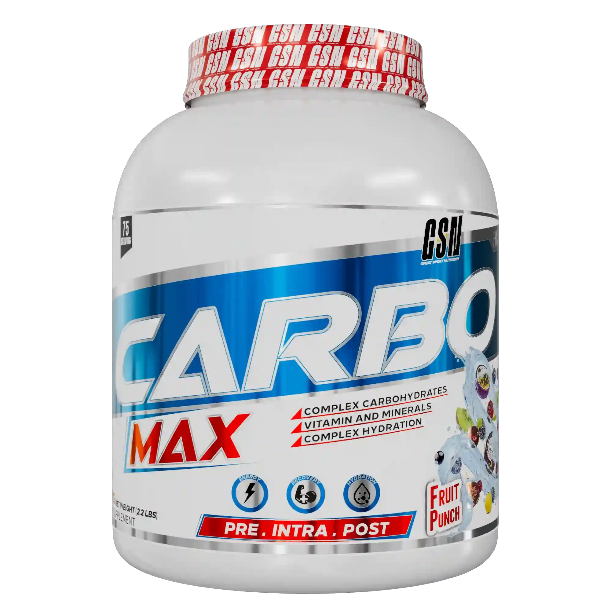 GSN CARBO MAX 3KG - GSN | Muscle Stock | Tunisie | Muscle Stock | Tunisie